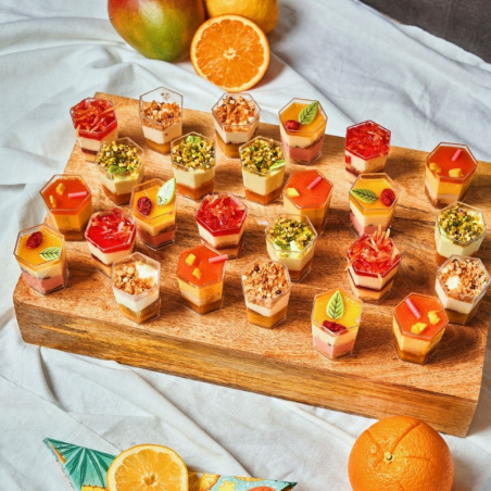 25 Verrines Tout Fruit - Pâtisserie La Romainville